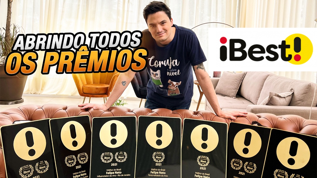 Felipe Neto vence prêmios como influenciador digital - Cultureba